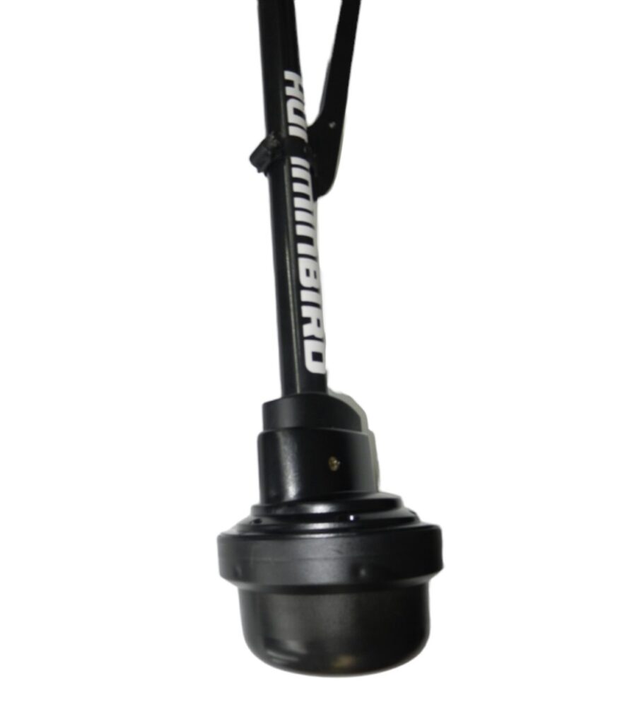 360 Stabilizer attaches to Humminbird 360 on a Minnkota Ultrex ...