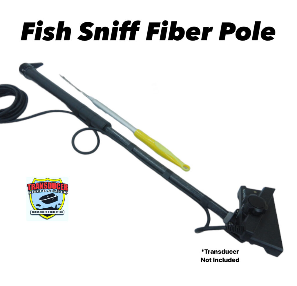 FISH SNIFF FIBER POLE – Transducer Shield and Saver