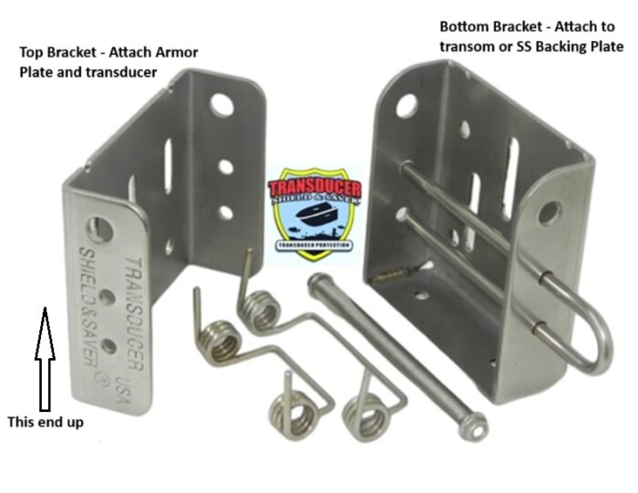 SPRING BACK BRACKET (SBB-5) COMBO PACK – Transducer Shield and Saver